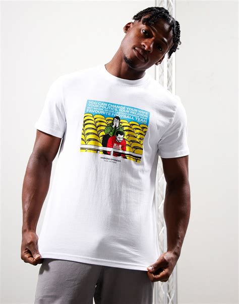 Weekend Offender Eric T Shirt White Terraces Menswear