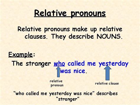 Relative Clauses Relative Clauses A Relative Clause Is