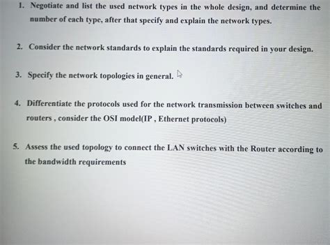 Solved You Are Employed As A Network Specialist At A Chegg Com