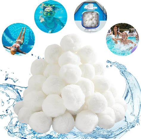 Crazyoo Pool Filter Balls154lb Eco Friendly Reusable