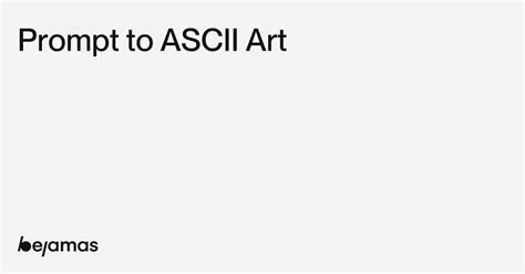 Create Ascii Art Text To Ascii Art Ai Generator