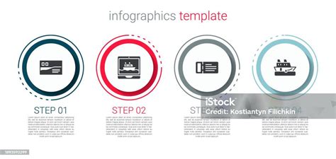 세트 엽서 여행 유람선 티켓 및 비즈니스 인포그래픽 템플릿입니다 벡터 고무도장에 대한 스톡 벡터 아트 및 기타 이미지 고무도장 고풍스런 관광 Istock