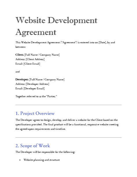 Free Founders Agreement Template Template By Ai Lawyer