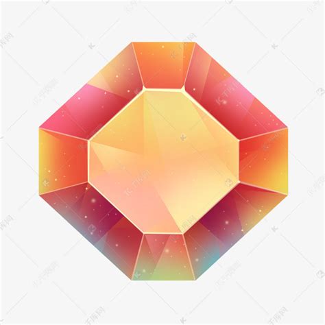 棱形宝石 素材图片免费下载 千库网