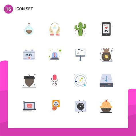 16 Universal Flat Colors Set For Web And Mobile Applications Date Mobile Protection Fathers Day