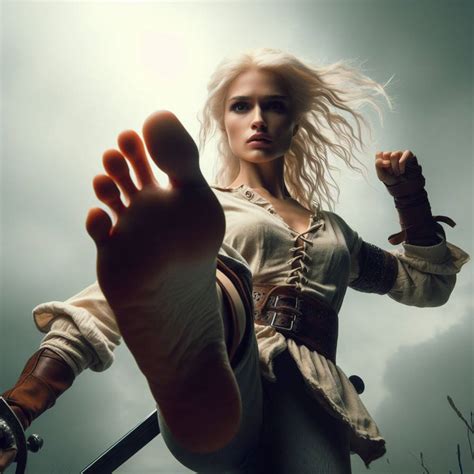 Ciri Foot By Feetloverai On Deviantart