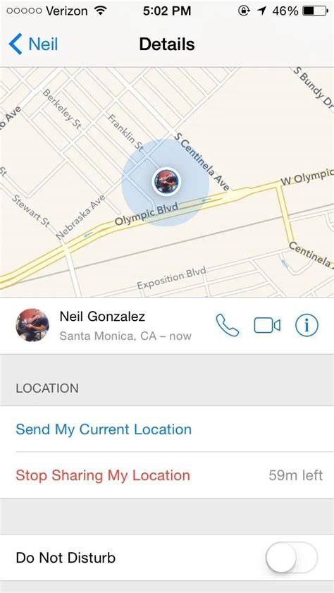 How To Send And Share Your Iphones Current Location In Ios 8 Ios