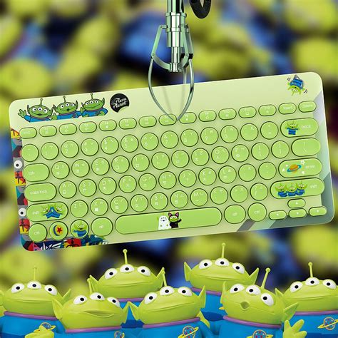 畢業季【童趣生活】迪士尼系列無線鍵盤 三眼怪 Infothink｜電腦配件人氣榜 Pinkoi