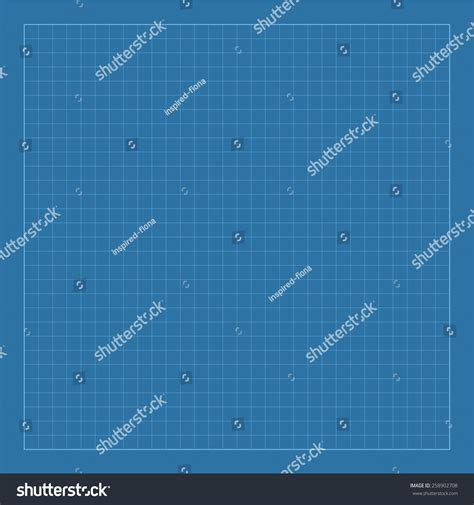 Blueprint Technical Grid Background Graphing Engineering Stock Vector Royalty Free