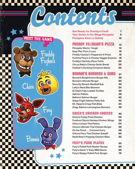 Official Main Preview For The Cookbook Release Date September 5 2023 R Fivenightsatfreddys