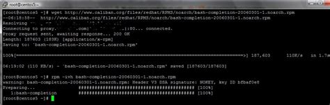 Bash Completion On CentOS 5 The Danesh Project