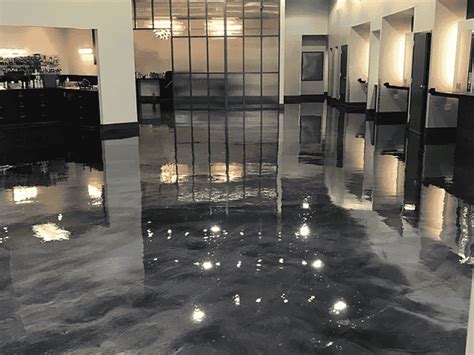 Designer Metallic Epoxy Floors How Do The Professionals Make Them Loo