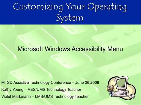 ppt customizing your operating system powerpoint presentation free download id 6857273