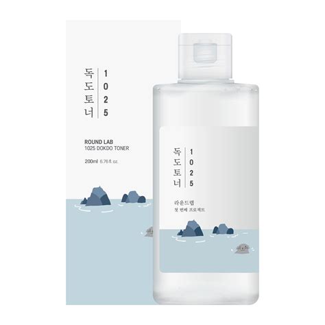 Round Lab Dokdo Toner Exfoliate Daed Skin Cells