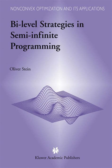 bi level strategies in semi infinite programming nonconvex optimization and its applications