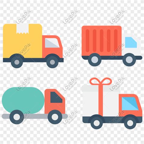 차량 트럭 아이콘 무료 벡터 일러스트 소재 Png 일러스트 무료 다운로드 Lovepik