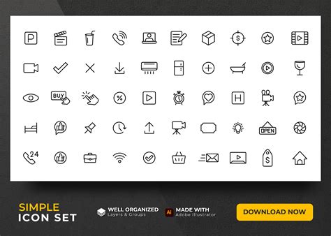 Business Marketing E Commerce Media Icon Graphic By Rirafiq · Creative Fabrica