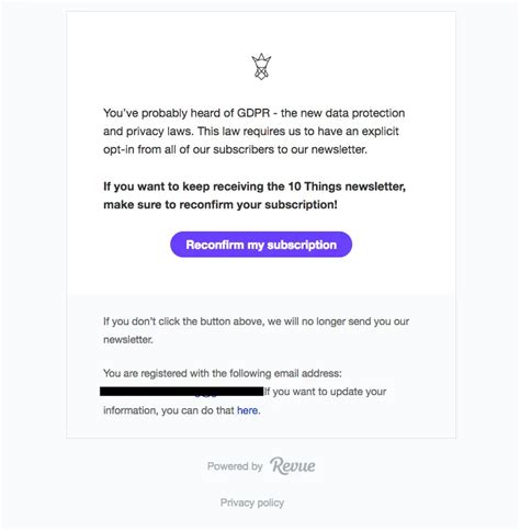 Gdpr Emails You Actually Want To Read