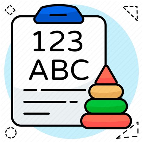 Abc Learning Basic Education English Class Kindergarten Icon Download On Iconfinder