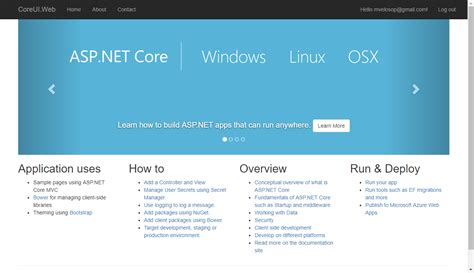 Building Elegant Applications With Aspnet Mvc Core 2 And Bootstrap 4 Using Coreui Code Repo
