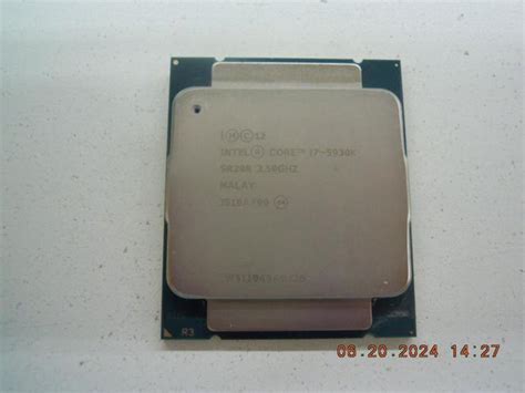 Refurbished I7 5930k Intel Core 35ghz Socket Lga2011 3 6 Core Desktop