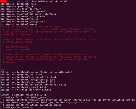 Issues Installing Turtlebot3 Simulation Package And Turtlebot3 Packages