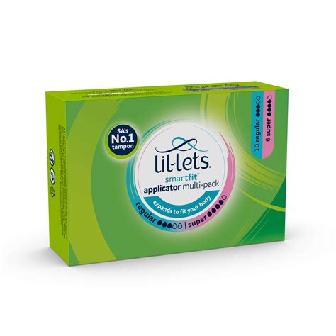 Smartfit™ Applicator Tampons Regular And Super Multipack Lil Lets