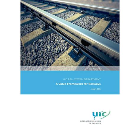 A Value Framework For Railways