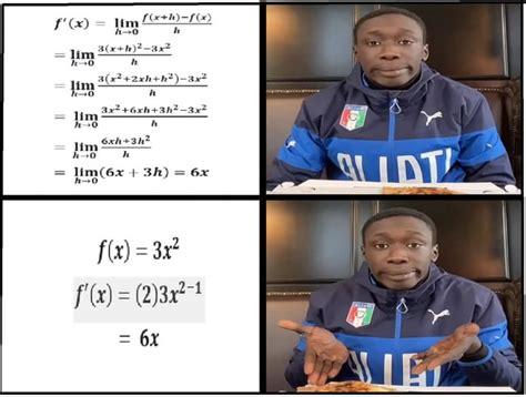 Derivative By First Principle R Mathmemes