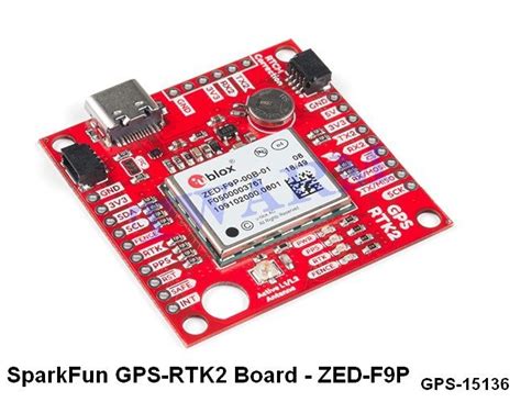 《德源科技》r Sparkfun 原廠 Gps Rtk2 Board Zed F9p Gps 15136 Yahoo奇摩拍賣