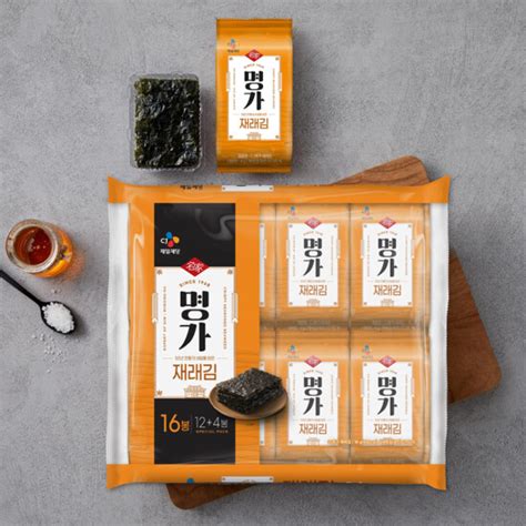 명가김 재래김 4gx16ea 상품상세 Cj더마켓 Cj제일제당 공식몰