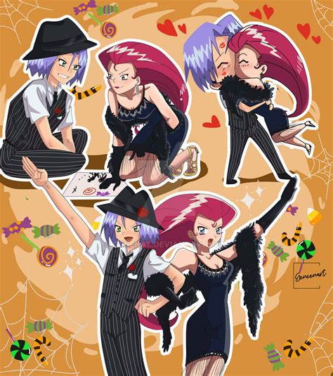 Commission 24 Jessie Y James By Genenae On Deviantart