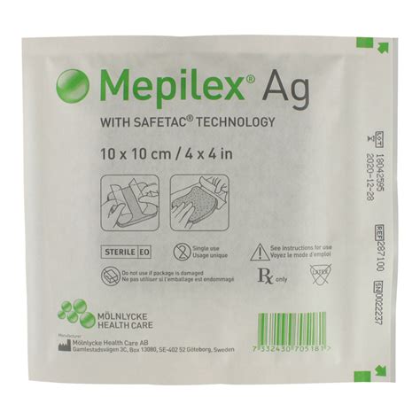 Mepilex Ag Foam Dressing Medical Monks