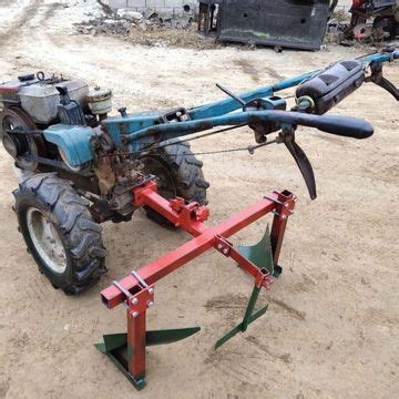 手扶拖拉机配套农机具 起垄犁 扶沟打梗开沟机旋耕机后置起垄犁 阿里巴巴