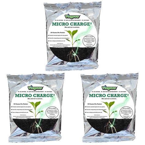 Viagrow 10 Oz Micro Charge50g Per Pack 3 Pack Vmc150 The Home Depot