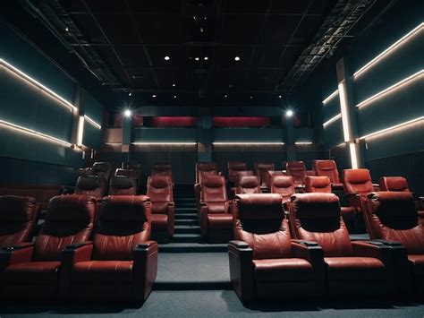 Modern Movie Theater Seating
