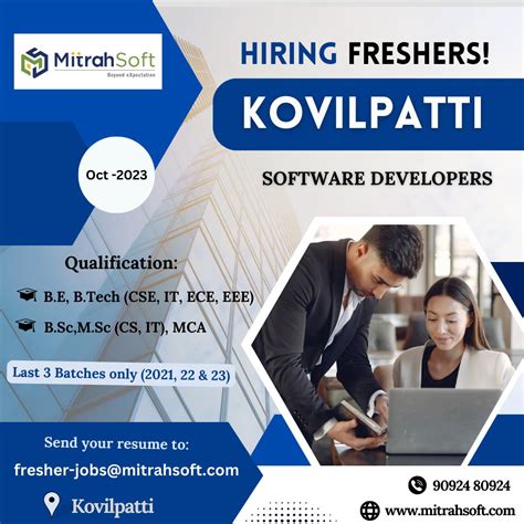 Jones Sathya On Linkedin Jobalert Hiringalert Freshers Opening Softwaredeveloperjobs…