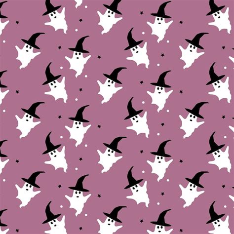 Premium Vector Halloween Seamless Pattern