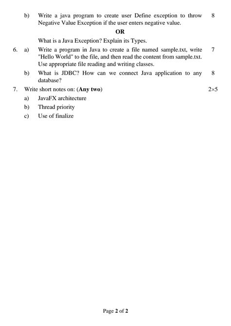 Pokhara University Pu Bca Java Programming Question Paper 3rd Semester