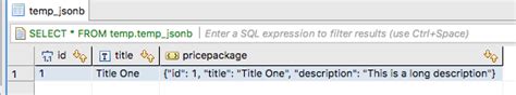 Postgres Xl Cant Select Column Of Jsonb Type From Table · Issue 1854 · Dbeaverdbeaver · Github