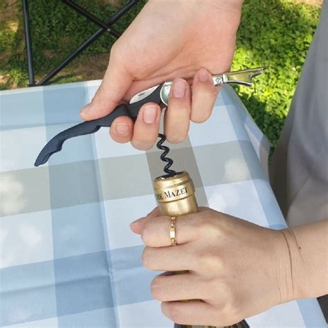 휴대용 2단 와인 호일 커터 오프너 따개 소믈리에 캔따개 티몬