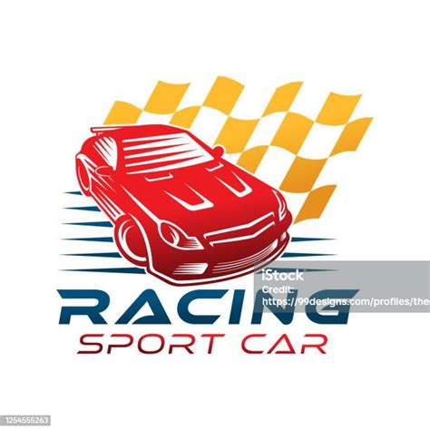 자동 자동차 아이콘 벡터 일러스트레이션 템플릿입니다 모던 스포츠 카 벡터 로고 아이콘 실루엣 디자인 자동차 수리 딜러 차고 및 서비스에 대한 자동차 로고 벡터 그림 Car