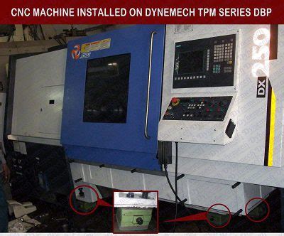Vibration Isolation CNC Turning Center Dynemech