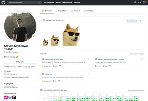sam miyakawa on linkedin protip you can now make profile readmes on