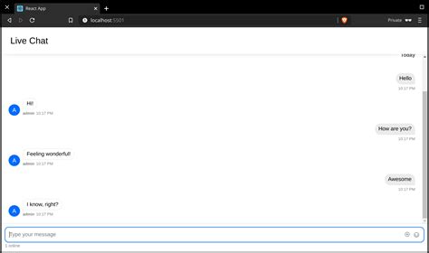 Real Time Messaging App With Node