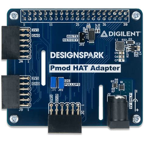 Pmod Hat Adapter For Raspberry Pi