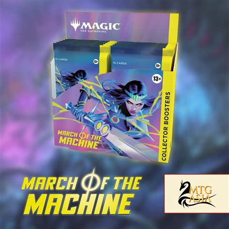 Ships Now March Of The Machine Collector Booster Box English Magic
