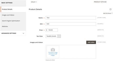 magento 2 x how to add simple product template monster help