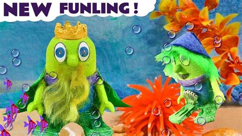 A New King Funling For The Underwater Funlings Underwater Fun Toy Story