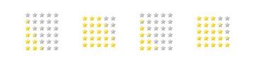Premium Vector Star Icon Set 5 Gold Star Review Symbol Hotel Opinion